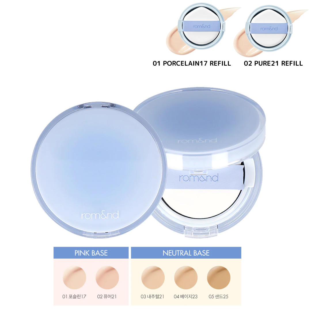 ROM&ND BARE WATER CUSHION /ベアウォータークッション | 『ONEMAKE』韓国コスメ 日本最大級の品揃え